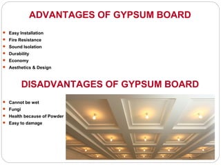 Gypsum Products | PPT | Home Improvement | Home & Garden