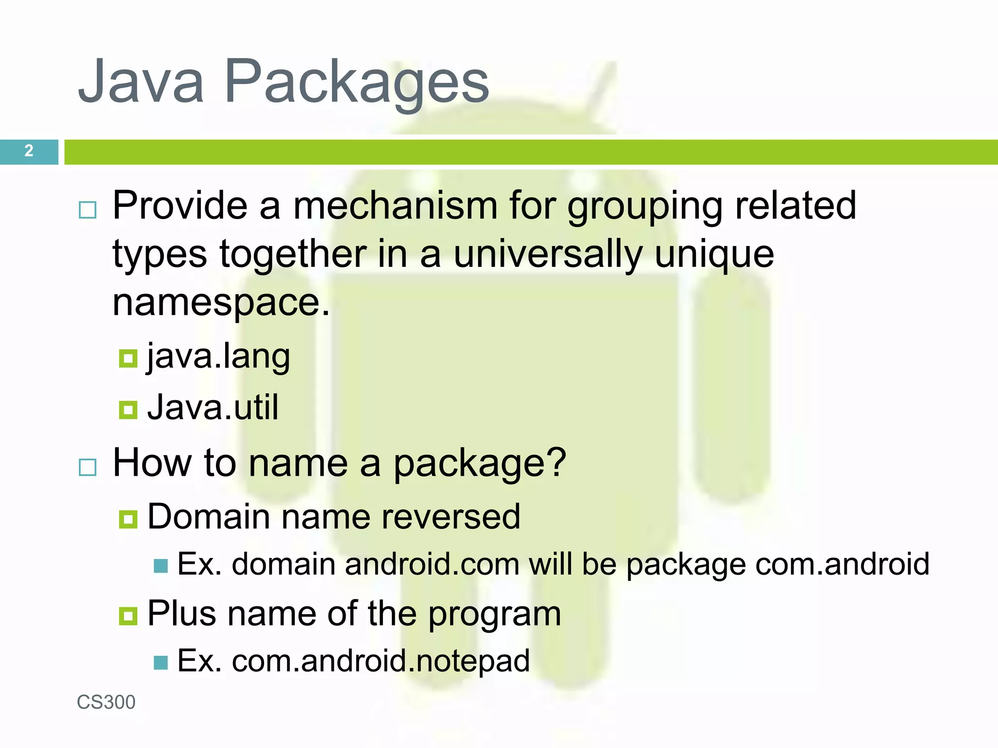 Encapsulation anonymous class | PPTX