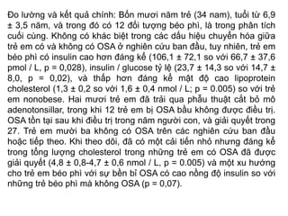 CHUYỂN HÓA NHI VÀ NGƯỜI GIÀ | PPTX