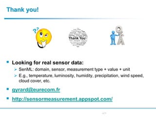 Gyrard ssn2014 Helping IoT Application Developers with Sensor-based Linked Open Rules | PPT