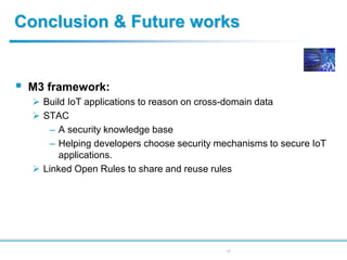 An ontology-based approach for helping to secure the ETSI Machine-to-Machine Architecture | PDF