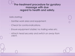 Gyratory massage 2015 | PPT