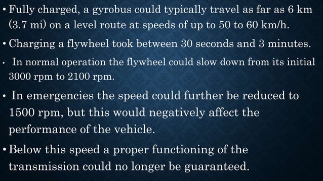 Gyro bus | PPTX | Rail Travel | Travel Type
