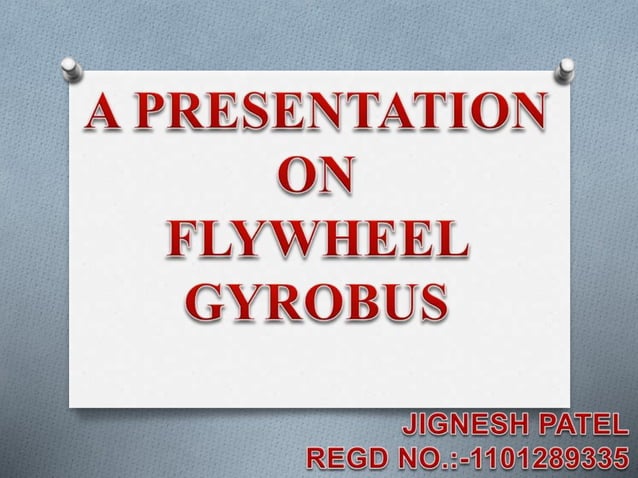GYROBUS | PPTX | Green Vehicles | Auto Type