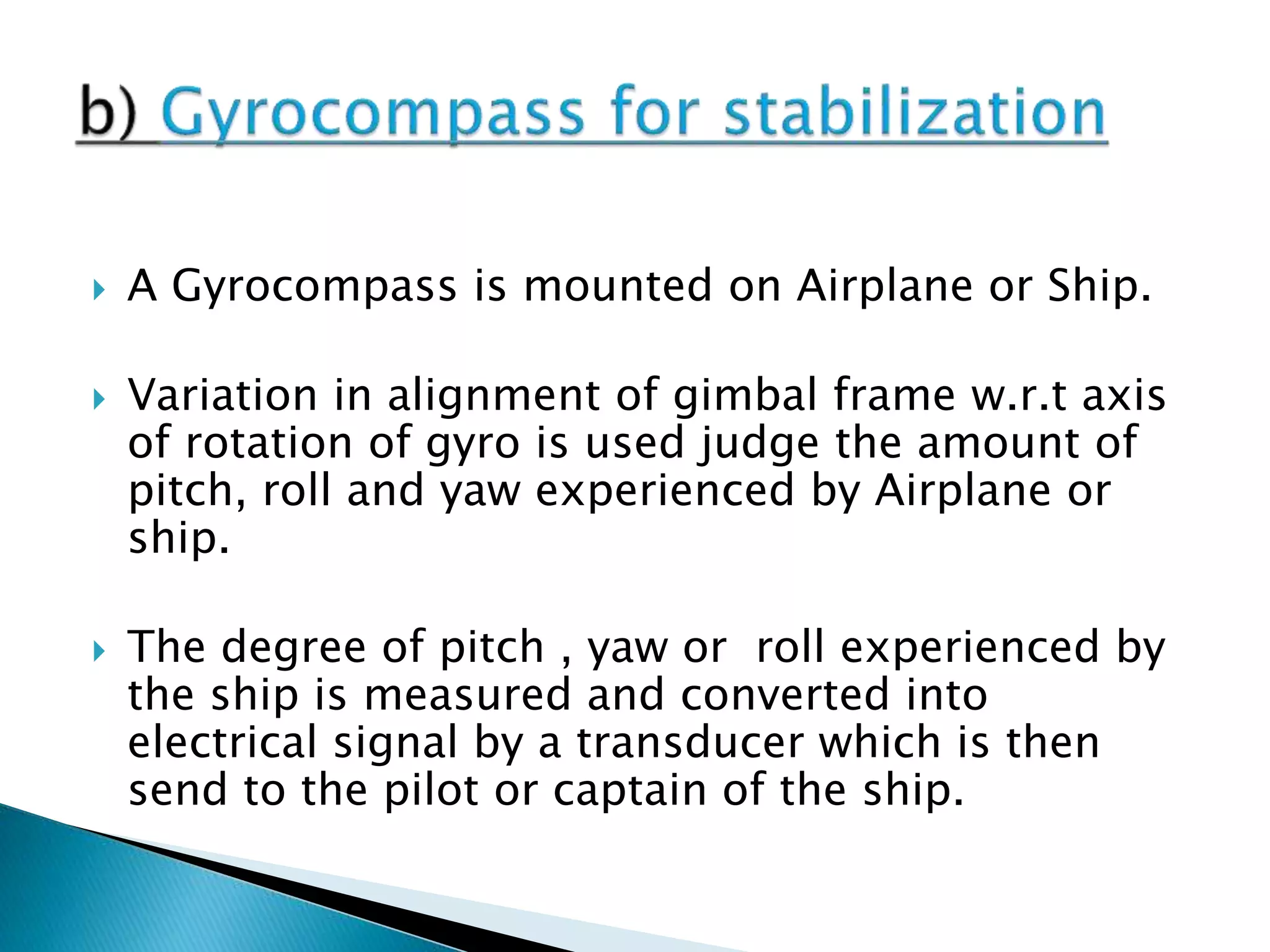 Gyrocompass | PPTX