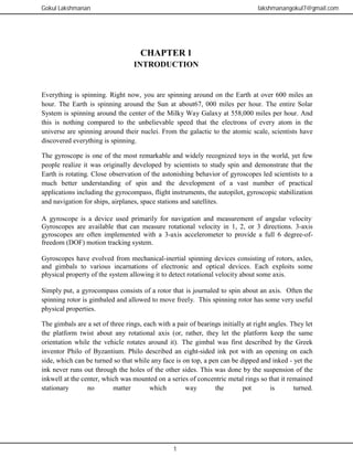 Theory of Gyrocompass | PDF