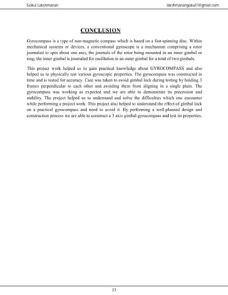 Theory of Gyrocompass | PDF