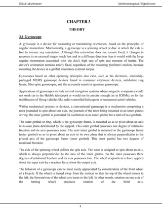 Theory of Gyrocompass | PDF