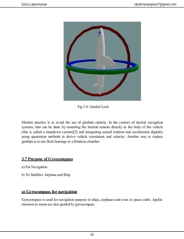 Theory of Gyrocompass