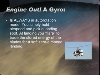 Gyrocopter An Introduction | PPT