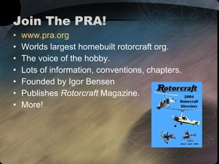 Gyrocopter An Introduction | PPT