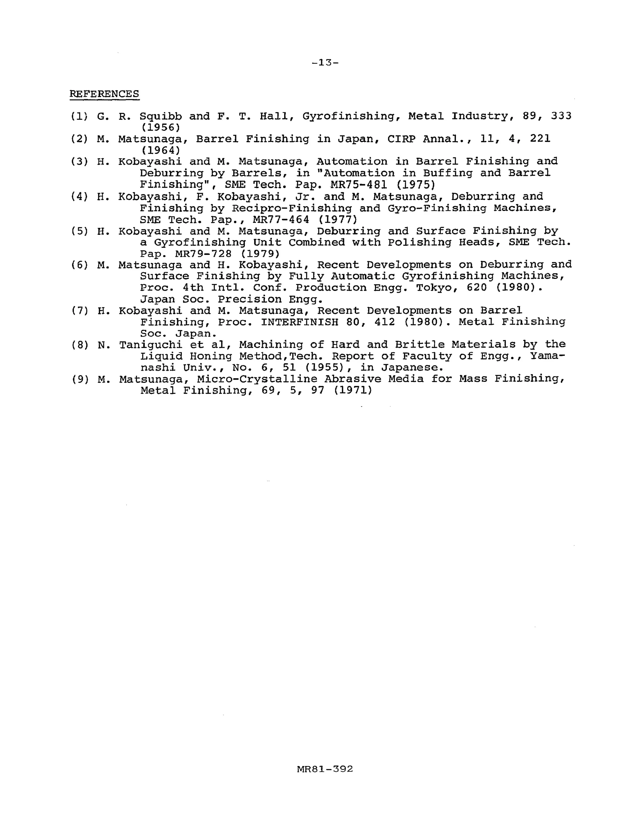 Gyrofinish kobyashi-87 | PDF