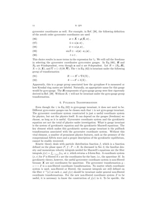 Gyrokinetic plasma theory | PDF