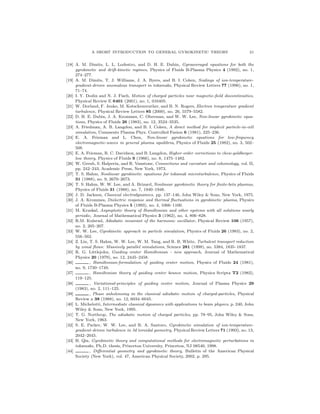 Gyrokinetic plasma theory | PDF