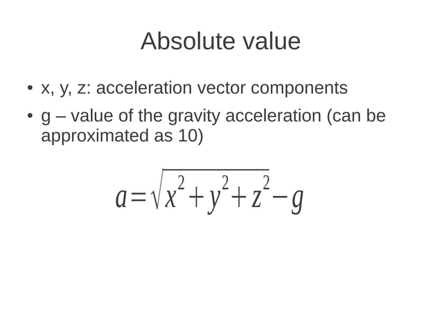Better motion control using accelerometer/gyroscope sensor fusion | PDF