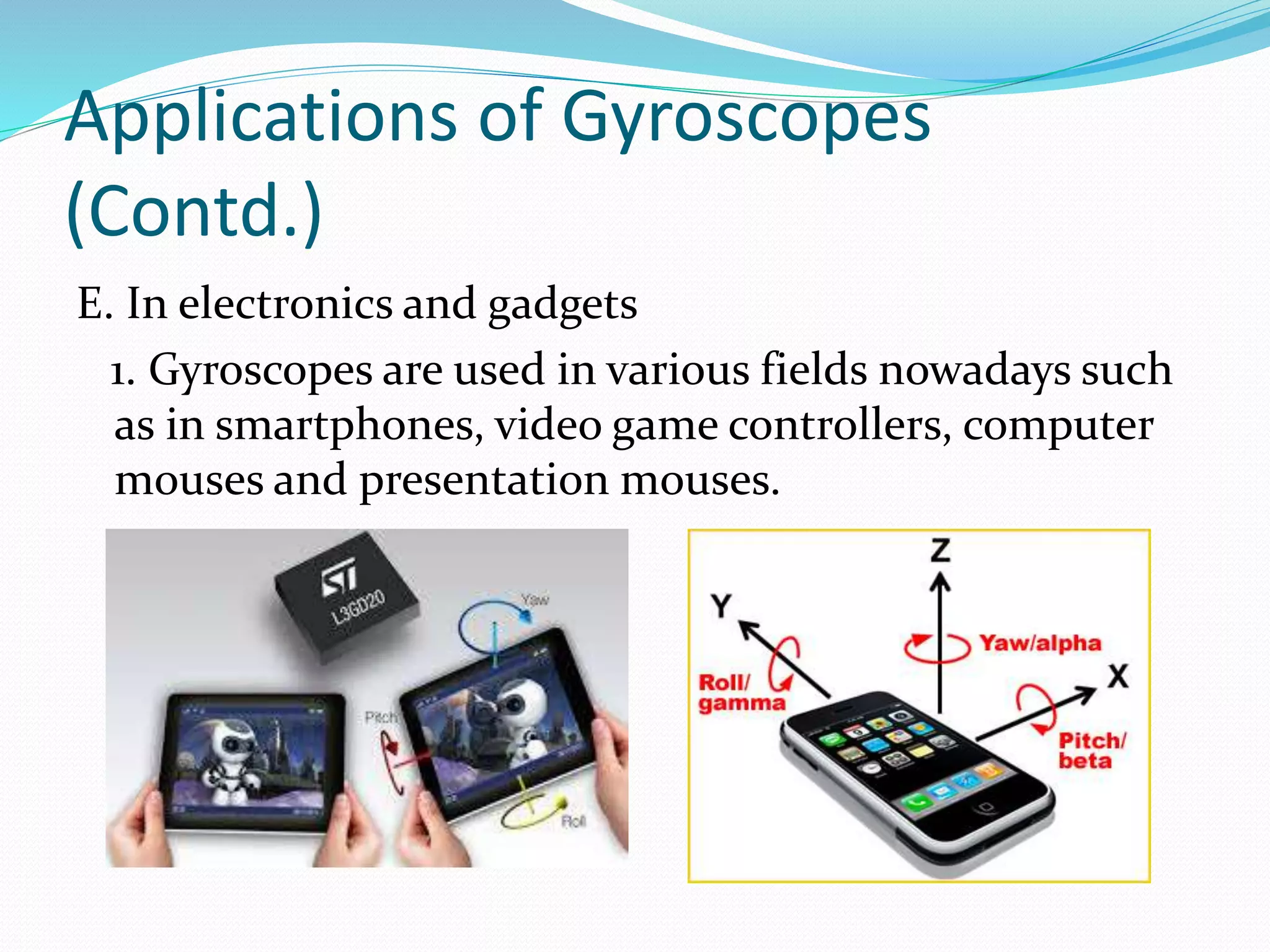 Gyroscopes | PPTX