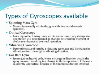 Gyroscopes | PPTX