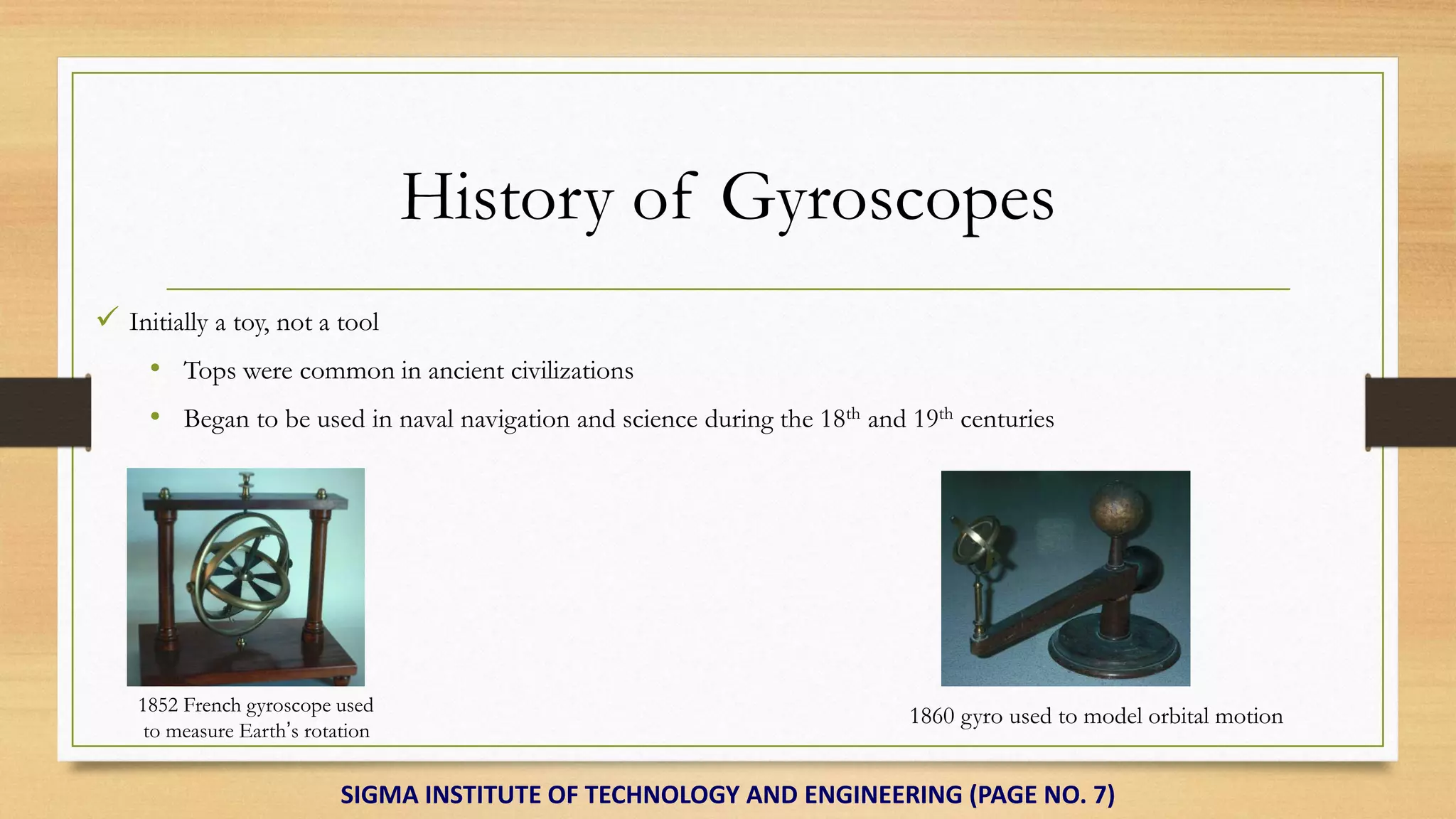 Gyroscopes | PDF