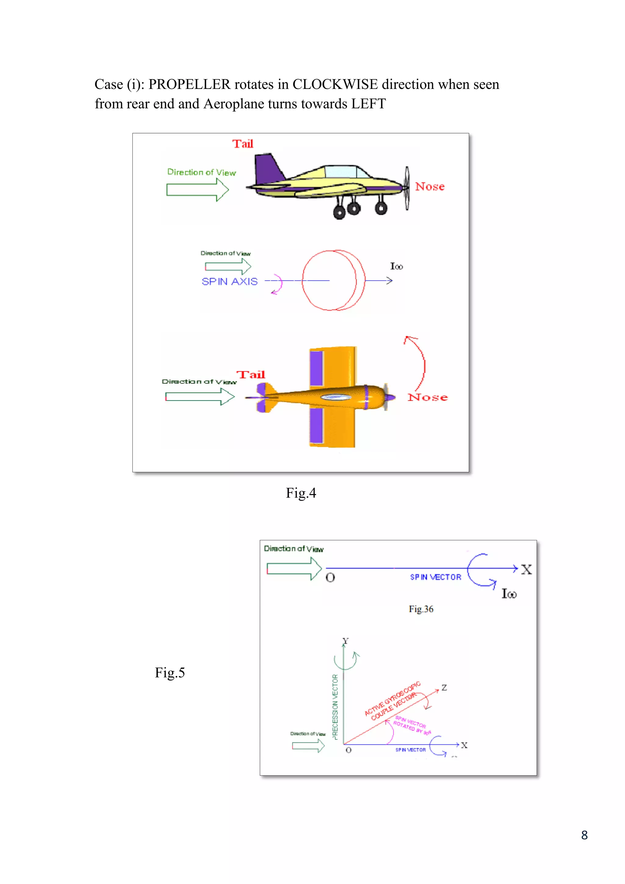 Gyroscopic coupl&,aeroplane effect | PDF