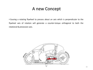 Gyroscopic stabilization of unstable vehicles | PPTX
