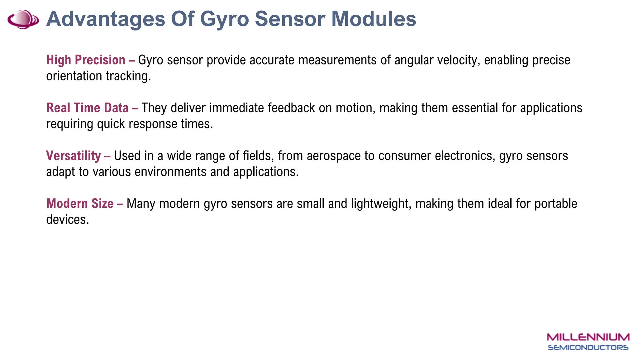 Gyro Sensor Modules: Unlocking the Power of Motion Sensing | PPT