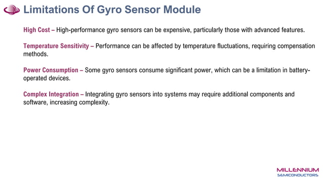 Gyro Sensor Modules: Unlocking the Power of Motion Sensing | PPT