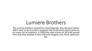 The early days of film | PPT