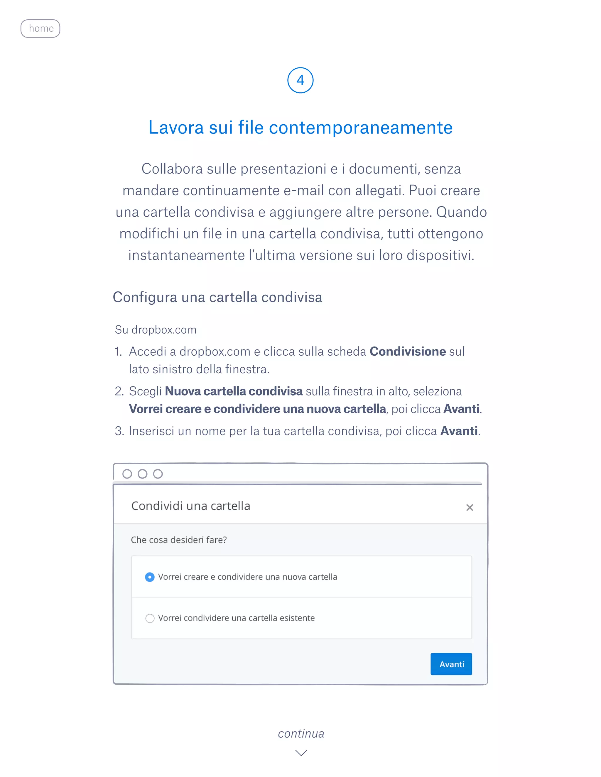Guida introduttiva a dropbox | PDF