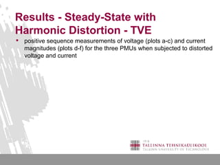 Experiences with Steady-State PMU Compliance Testing using Standard ...