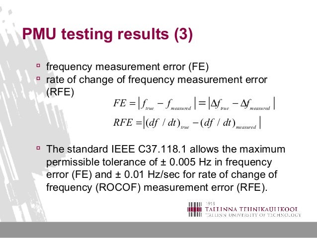 Experiences with Steady-State PMU Compliance Testing using Standard R…