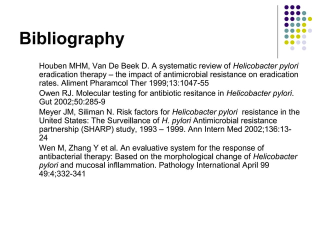 H. pylori | PPT | Digestive Disorders | Diseases and Conditions
