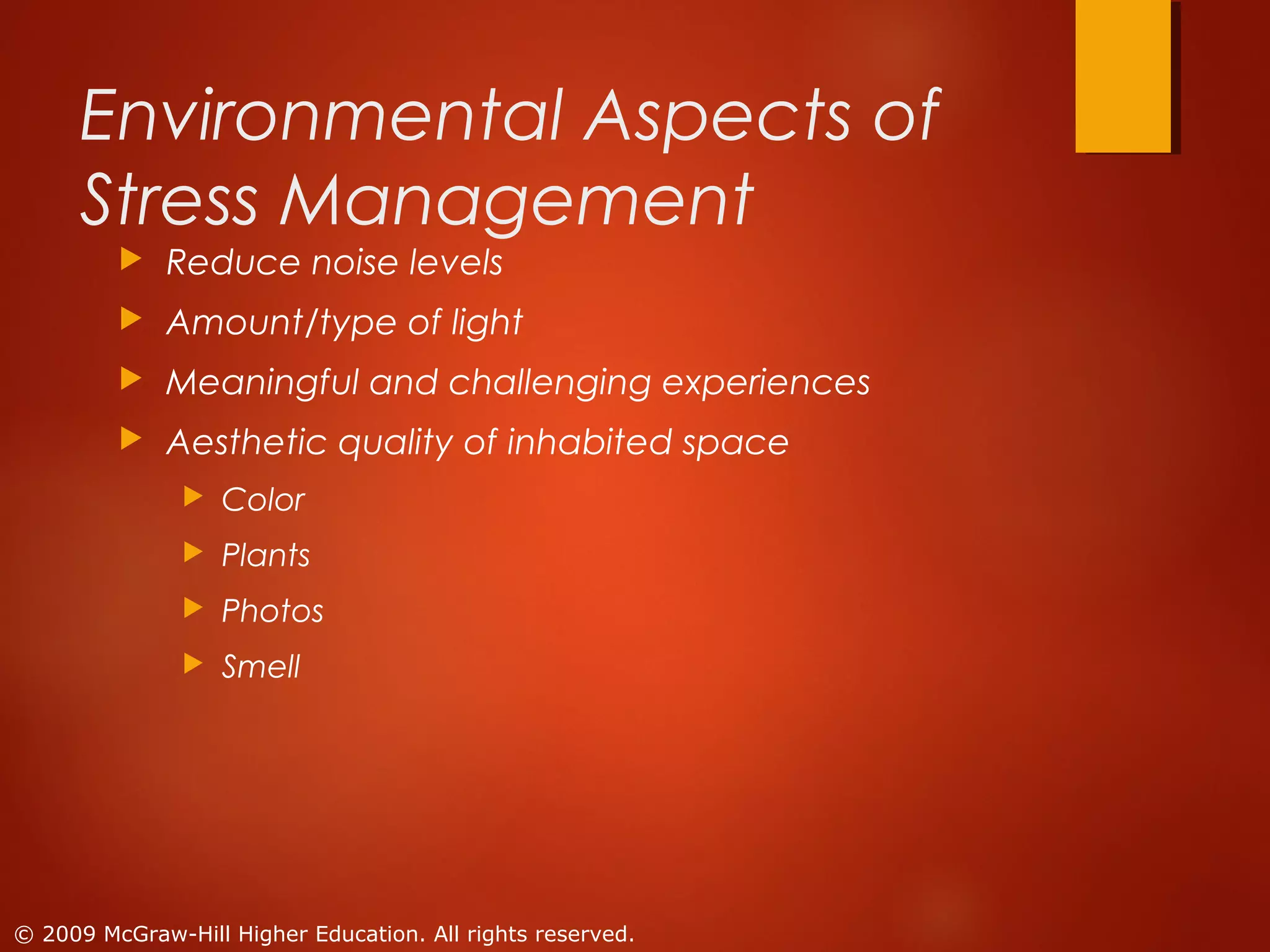 slides about stress management | PPT