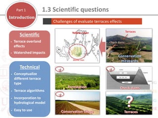 Terrace effects on soil erosion processes | PPTX