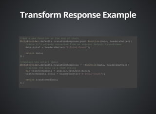 Angular server-side communication | PDF | Web Development | Internet