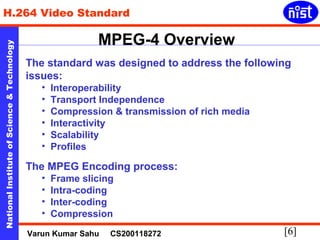 H.264 video standard | PPT