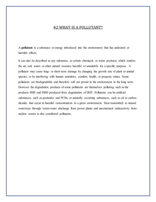 Human & Social Biology - Sample Project on 'The Impact of Heath ...