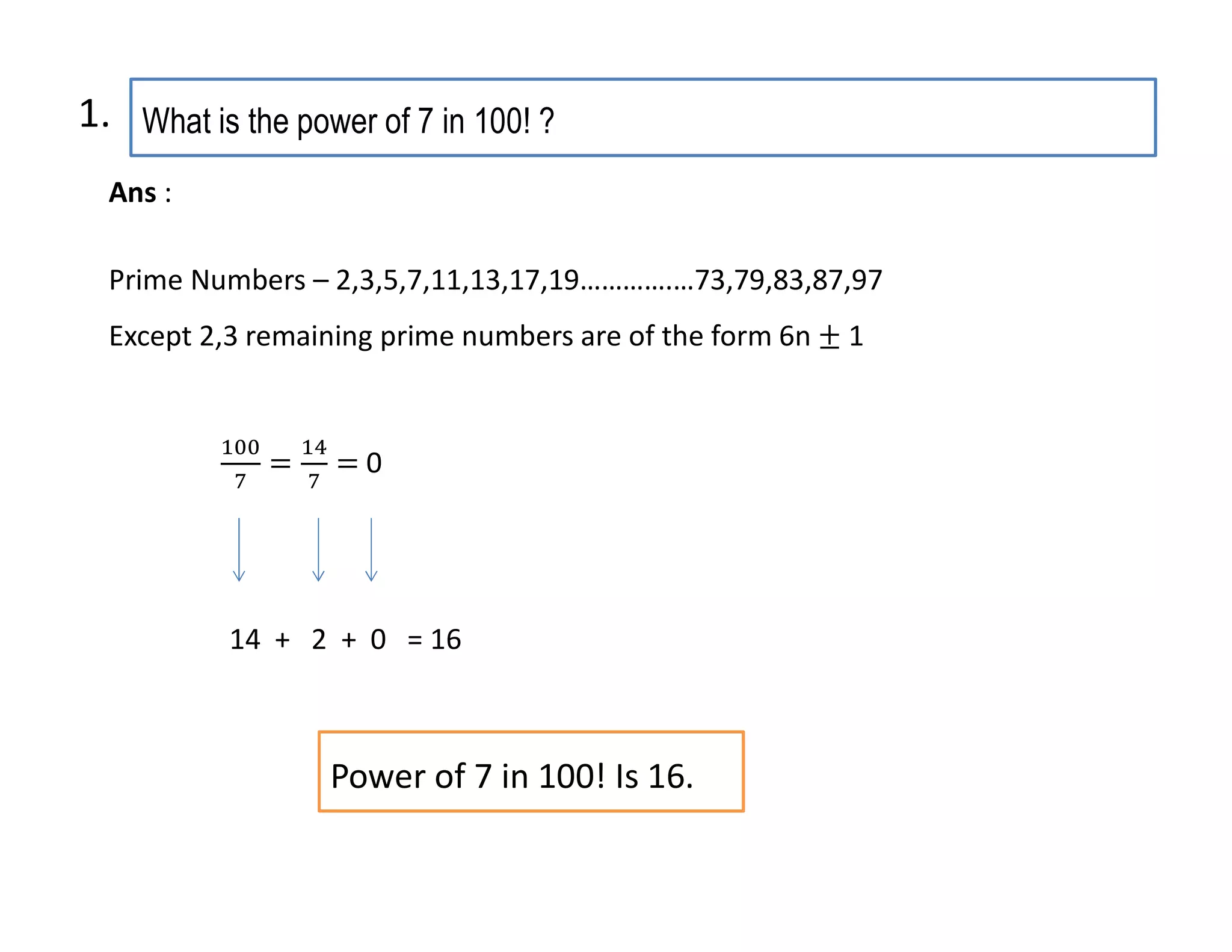 Aptitude Training - NUMBERS | PPT