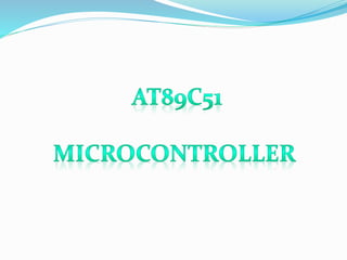 8051 microcontroller | PPTX | Computer Peripherals | Computing