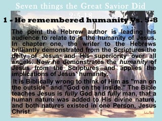 Hebrews chapter 2 | PPT