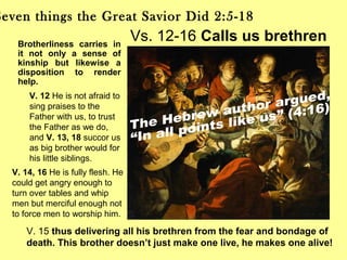 Hebrews chapter 2 | PPT