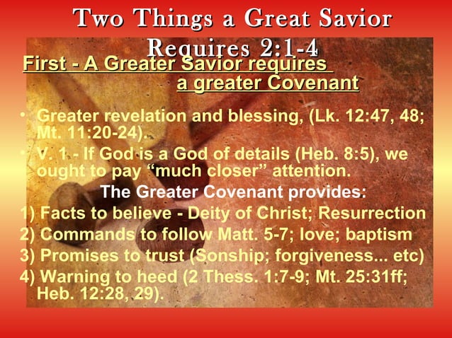 Hebrews chapter 2 | PPT