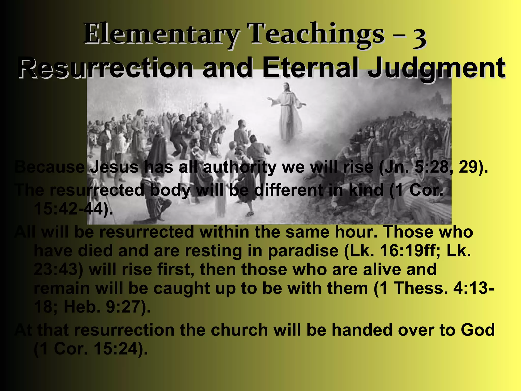 Hebrews chapter 5:11-6:10 | PPT