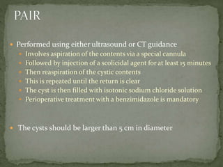 Hydatid cyst disaese | PPT
