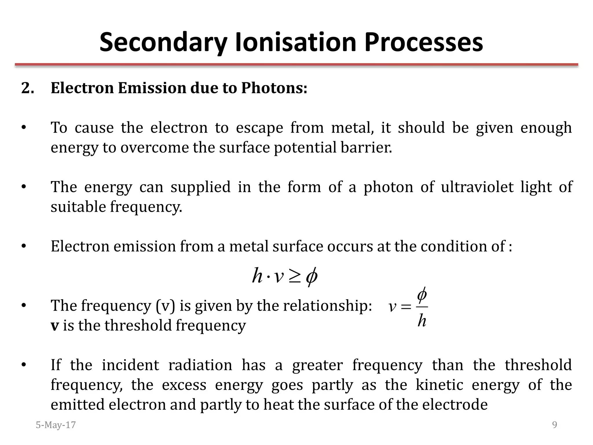 BREAKDOWN IN GASES | PPTX