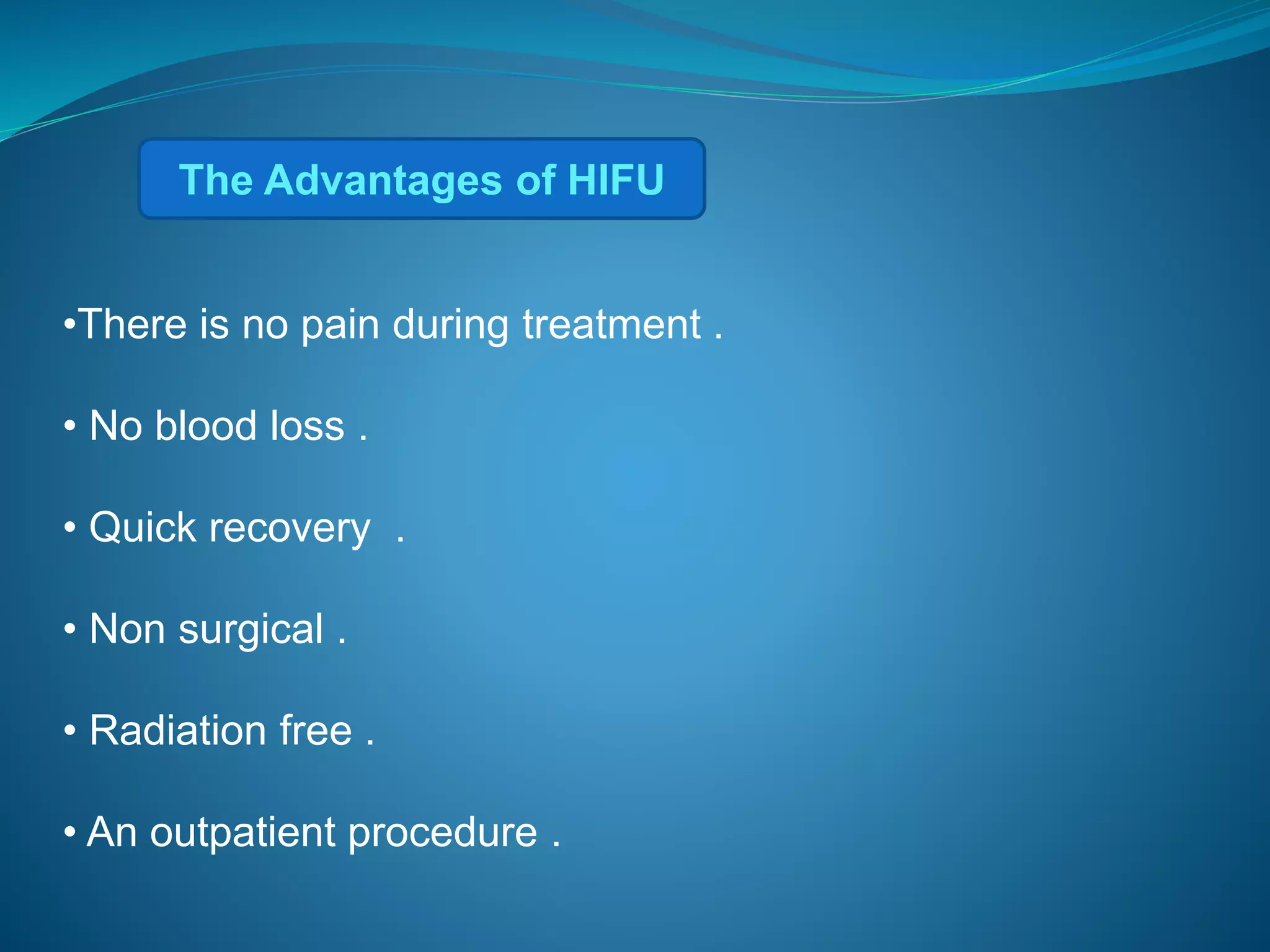 HIFU Technique of Prostate Cancer | PPTX | Cancer | Diseases and Conditions
