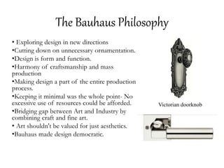 BAUHAUS DESIGN | PPT