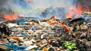 pollution cause and prevention | PPTX