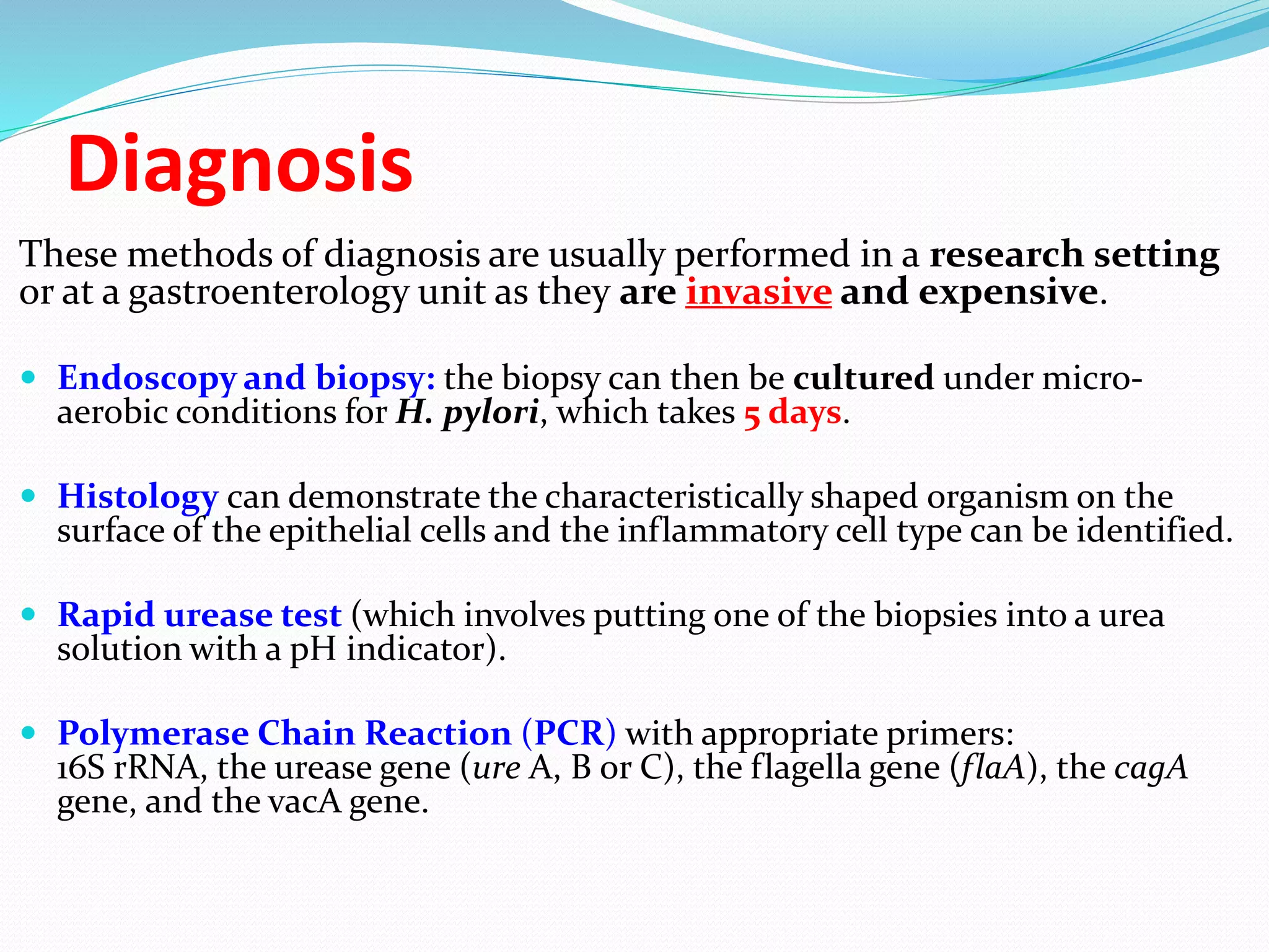 Helicobacter pylori and Peptic Ulcer disease | PPTX