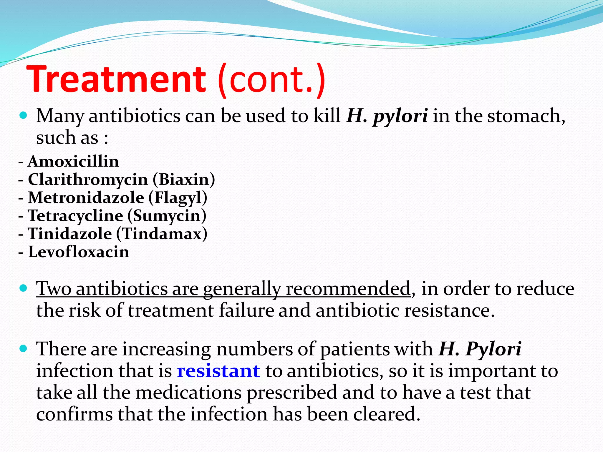 Helicobacter pylori and Peptic Ulcer disease | PPTX