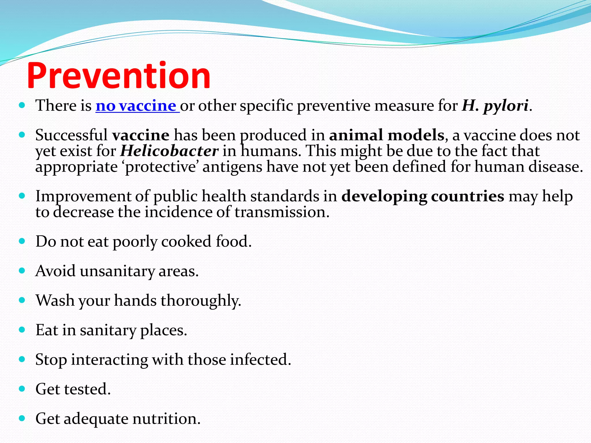 Helicobacter pylori and Peptic Ulcer disease | PPTX